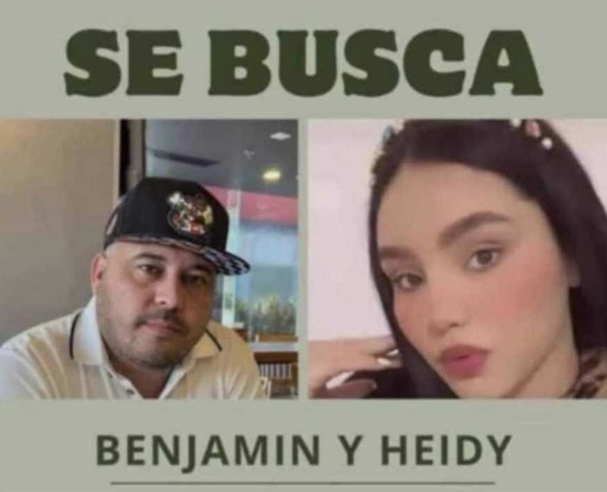 FAMILIARES BUSCAN A HEIDY Y BENJAMÍN – BENJAMÍN PEÑA