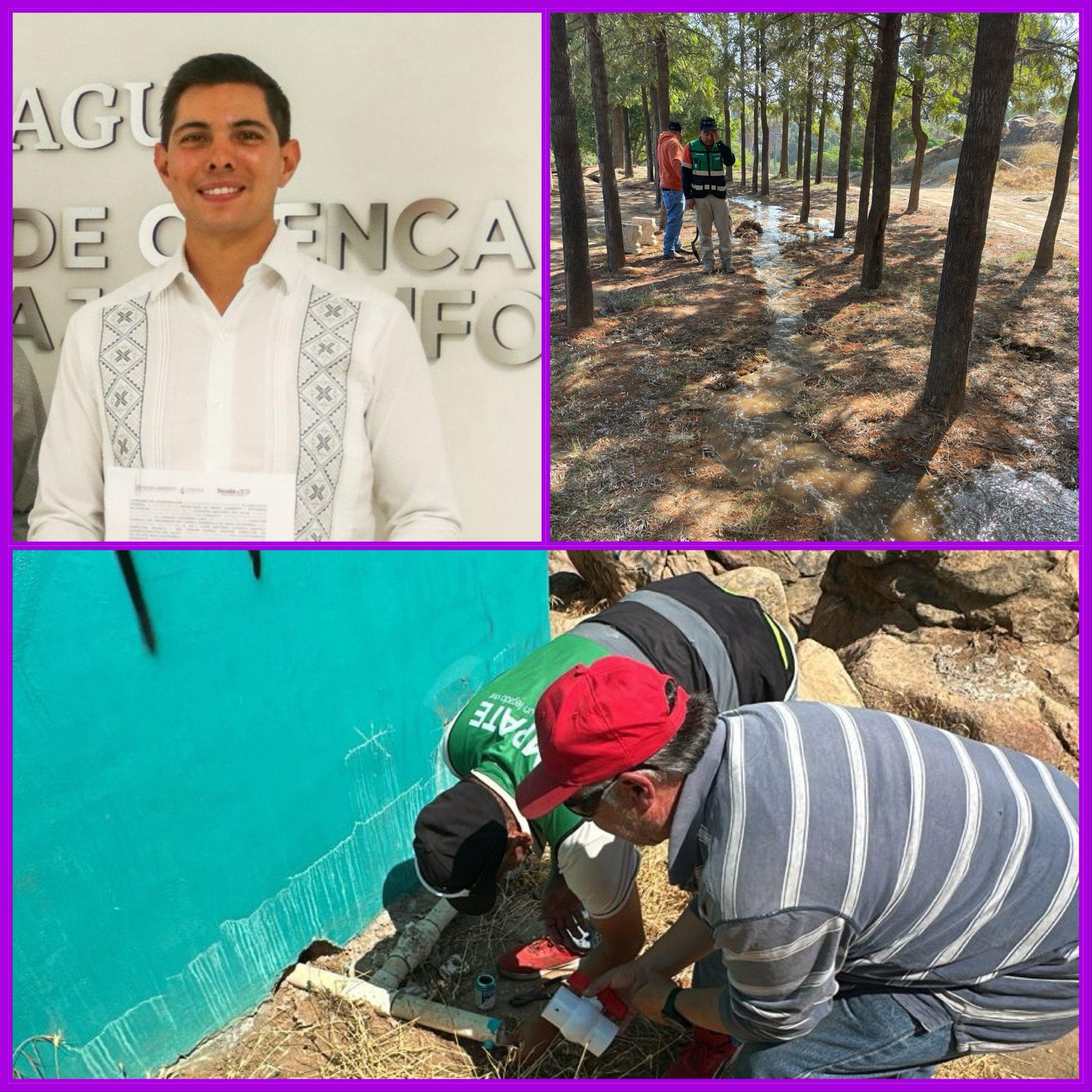 Reactiva municipio línea morada en Parque Los Encinos – BENJAMÍN PEÑA