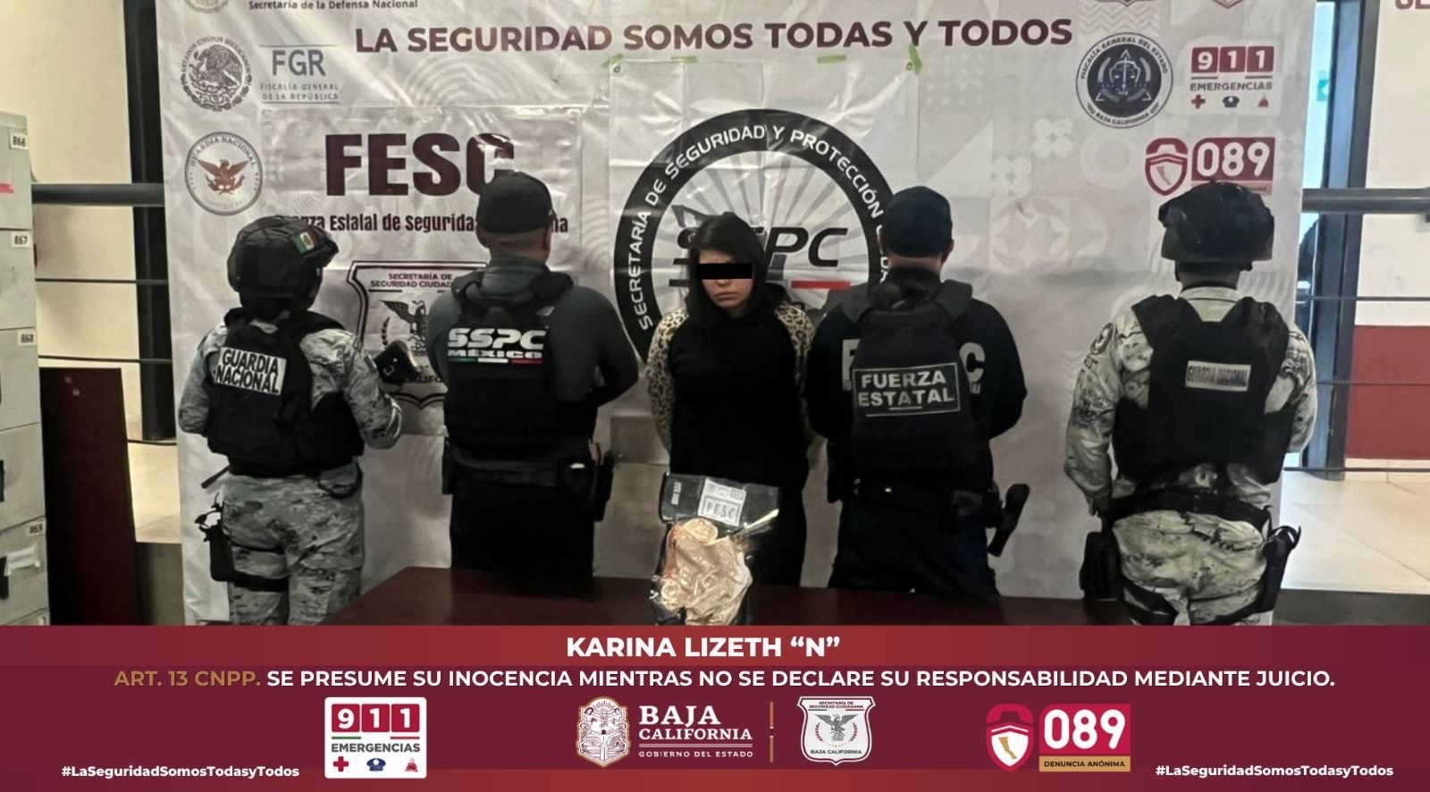 CAPTURAN A PRESUNTA INTEGRANTE DE CÉLULA DELICTIVA; OCULTABA DOS ...